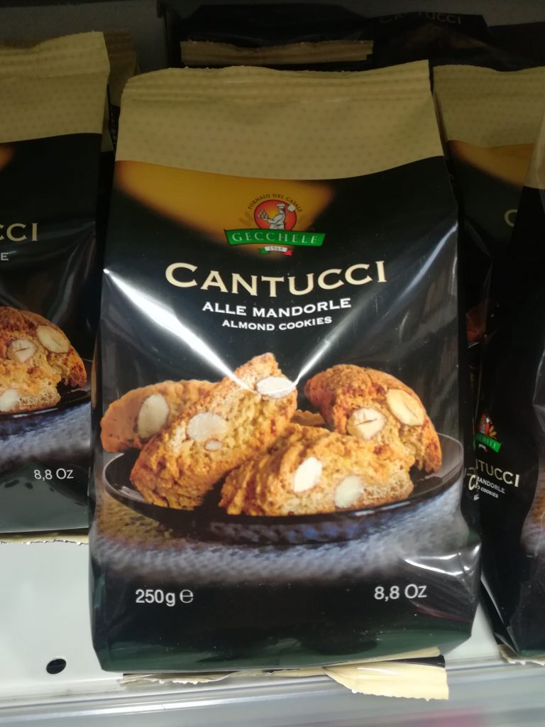 COOKIES CANTUCCI DEL CASALE GECCHELE 250 Gr - Italy Food Shop