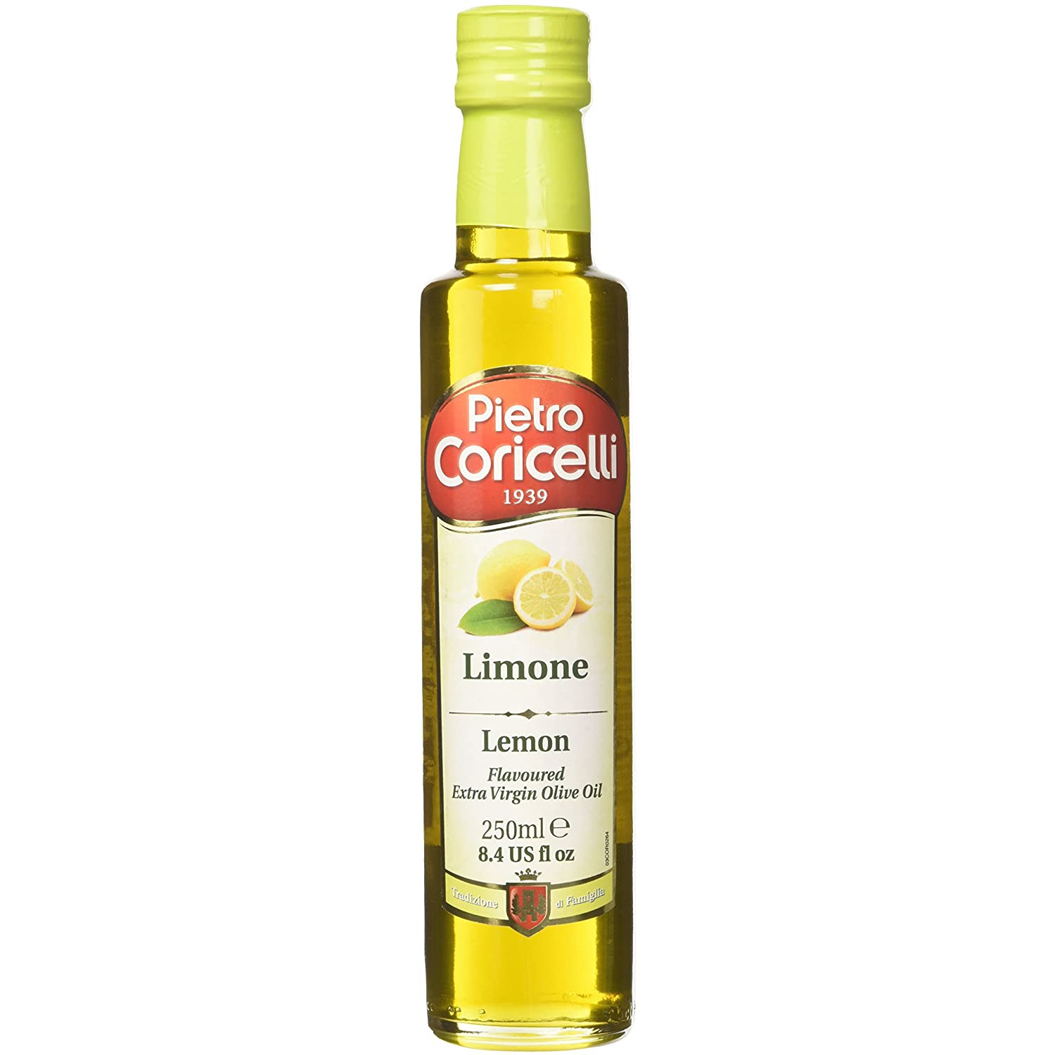 Olivenöl extra vergine Zitrone CORICELLI 250ml - Italy Food Shop