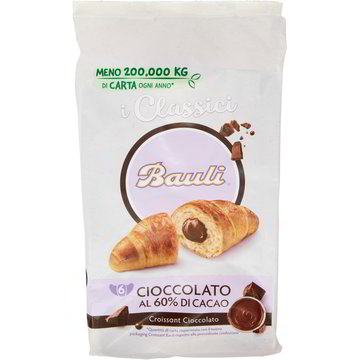 CROISSANT CHOCOLATE BAULI 6 X 50 Gr - Italy Food Shop